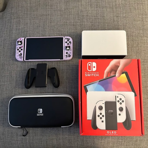 Nintendo | Video Games & Consoles | Nintendo Switch Oled Purple And ...